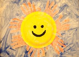 Handprint Sun