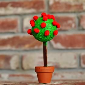 Styrofoam Apple Trees